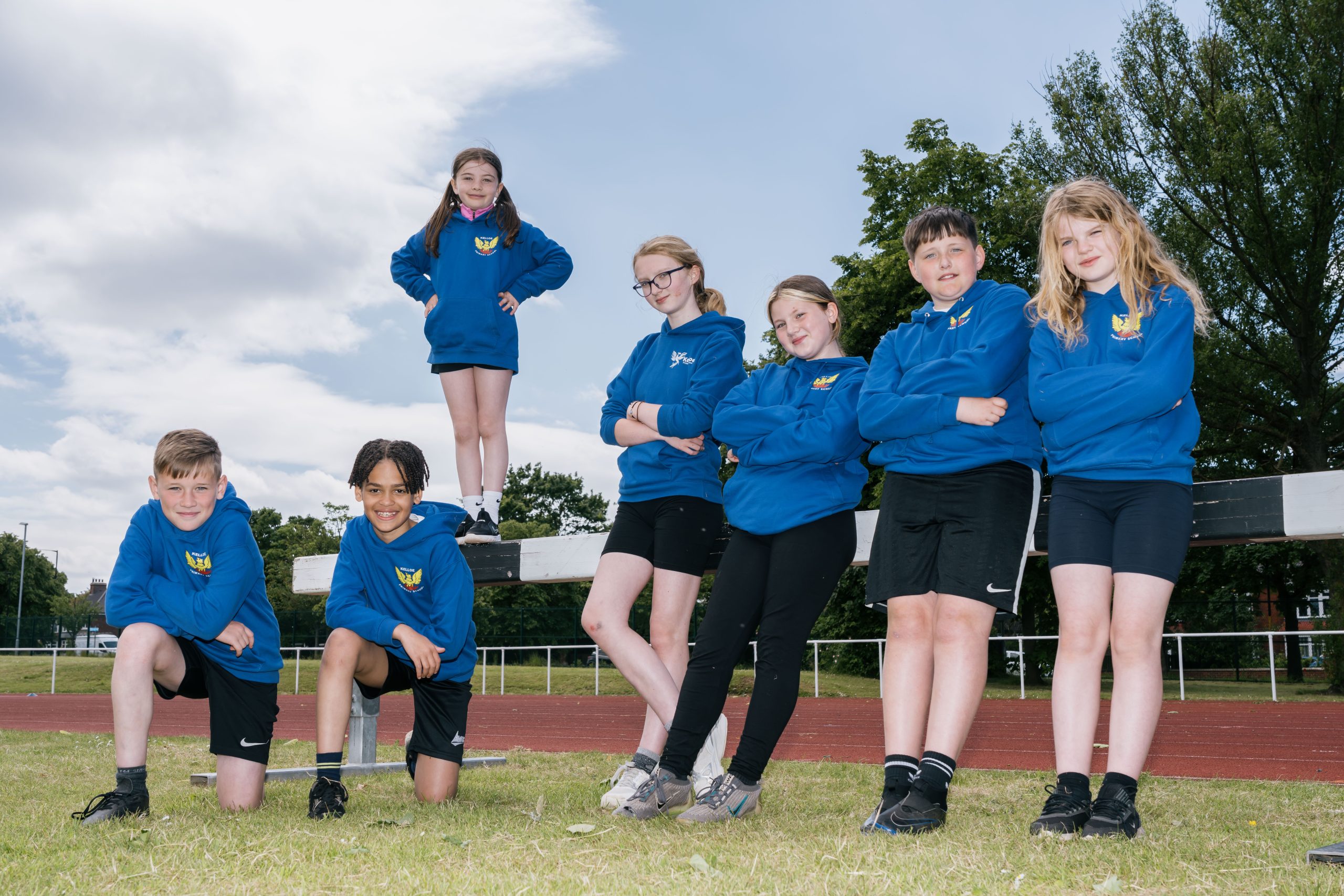Pupils demonstrate their sporting prowess - Kelloe Primary School ...